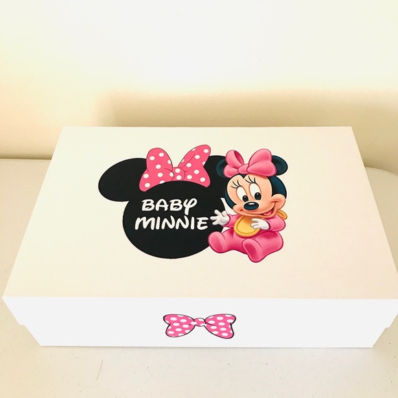 Other | Minnie Mouse Baby Box Handmade | Poshmark